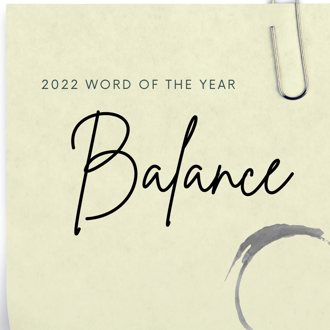 Word of 2022 and picking my 2023 word of the year - Jemma Weir